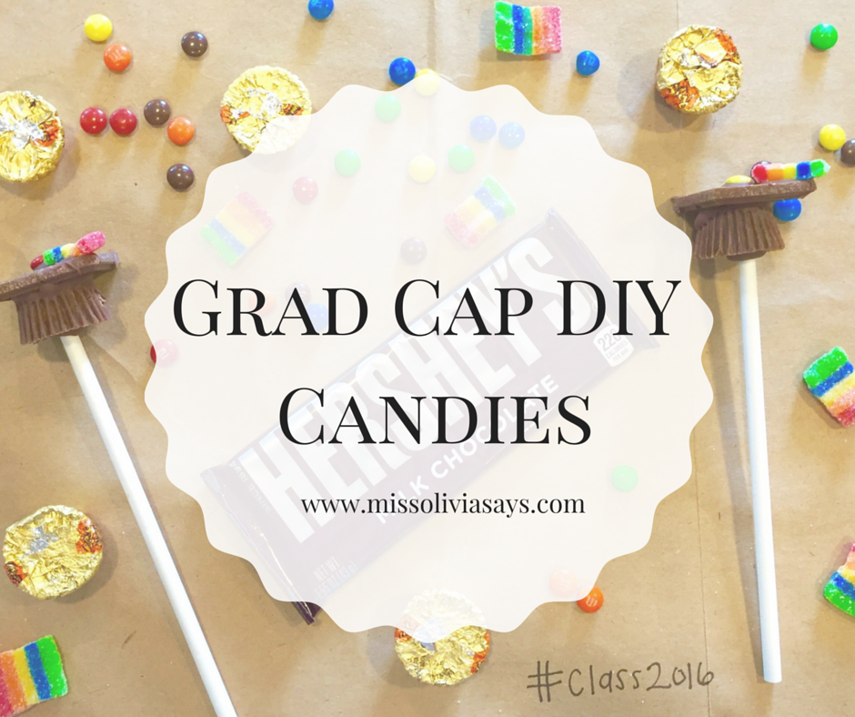 Graduation Party Ideas: DIY Grad Cap Candies